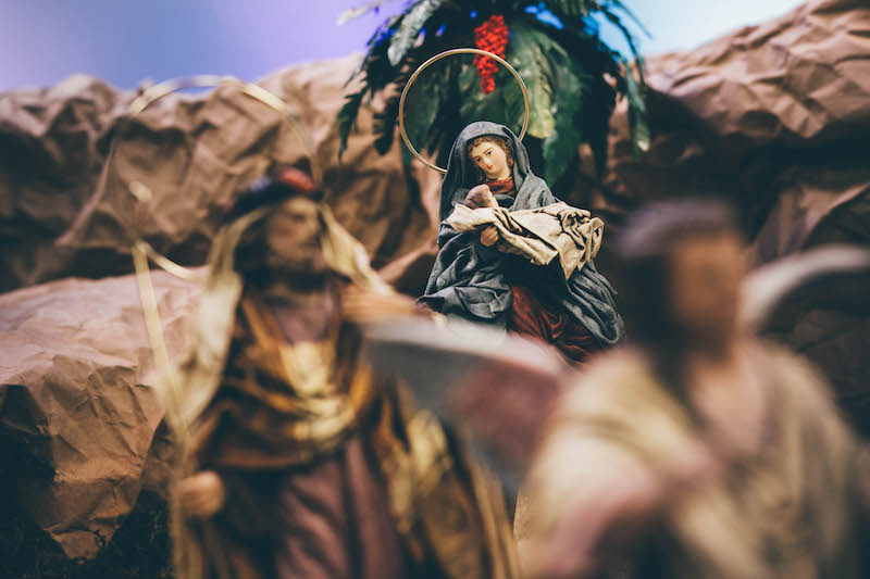 Nativity Diorama 2015 - Our Lady of Peace Shrine and Church