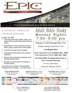 Epic Bible Study - Our Lady of Peace Shrine and Church