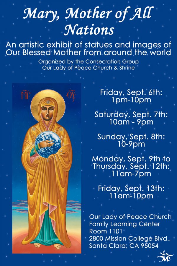 “Mary, Mother of All Nations” Artistic Exhibit - Our Lady of Peace ...